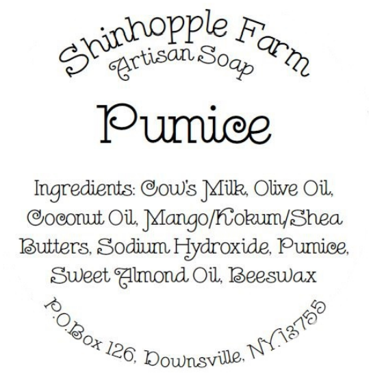 Pumice Soap – Shinhopple Farm